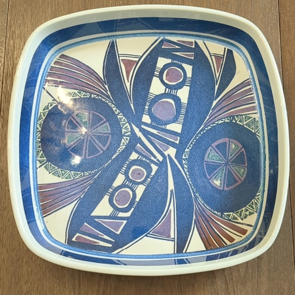 Royal Copenhagen | Dining | Royal Copenhagen Square Faience Bowl | Poshmark